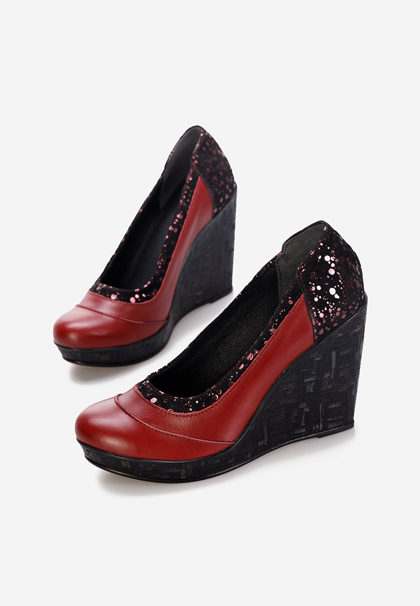 Scarpe con zeppa Nikita Granata Zapatos
