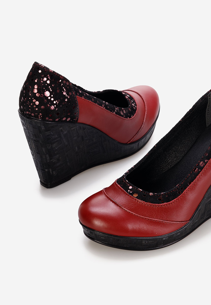 Scarpe con zeppa Nikita Granata Zapatos